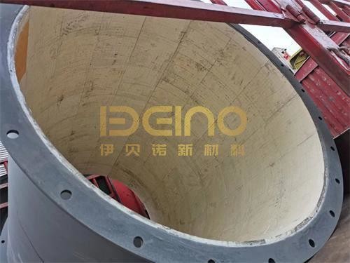 Smooth Surface Welded Ceramic Chute Lining Wear Resistant